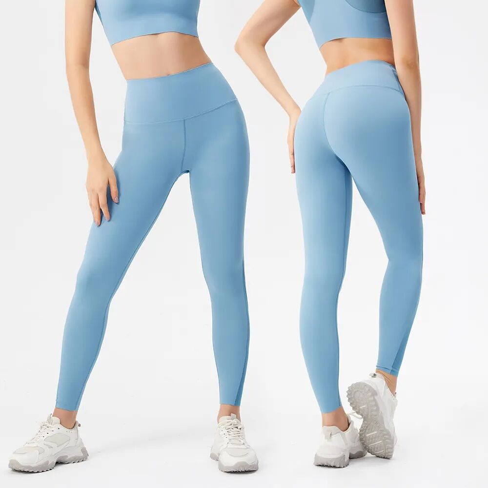 V Shaped Compression Yoga Leggings Fitness Booty Pants Women's Butt ...