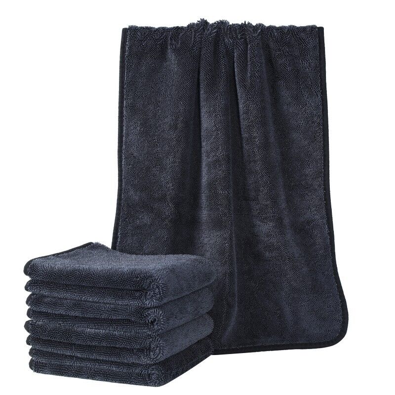 Hot Selling Twisted Clean Absorbent Fiber Car Wiping Towel Car Washing ...