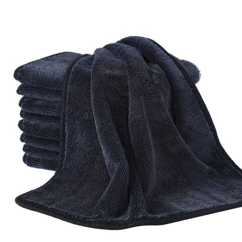 Hot Selling Twisted Clean Absorbent Fiber Car Wiping Towel Car Washing ...