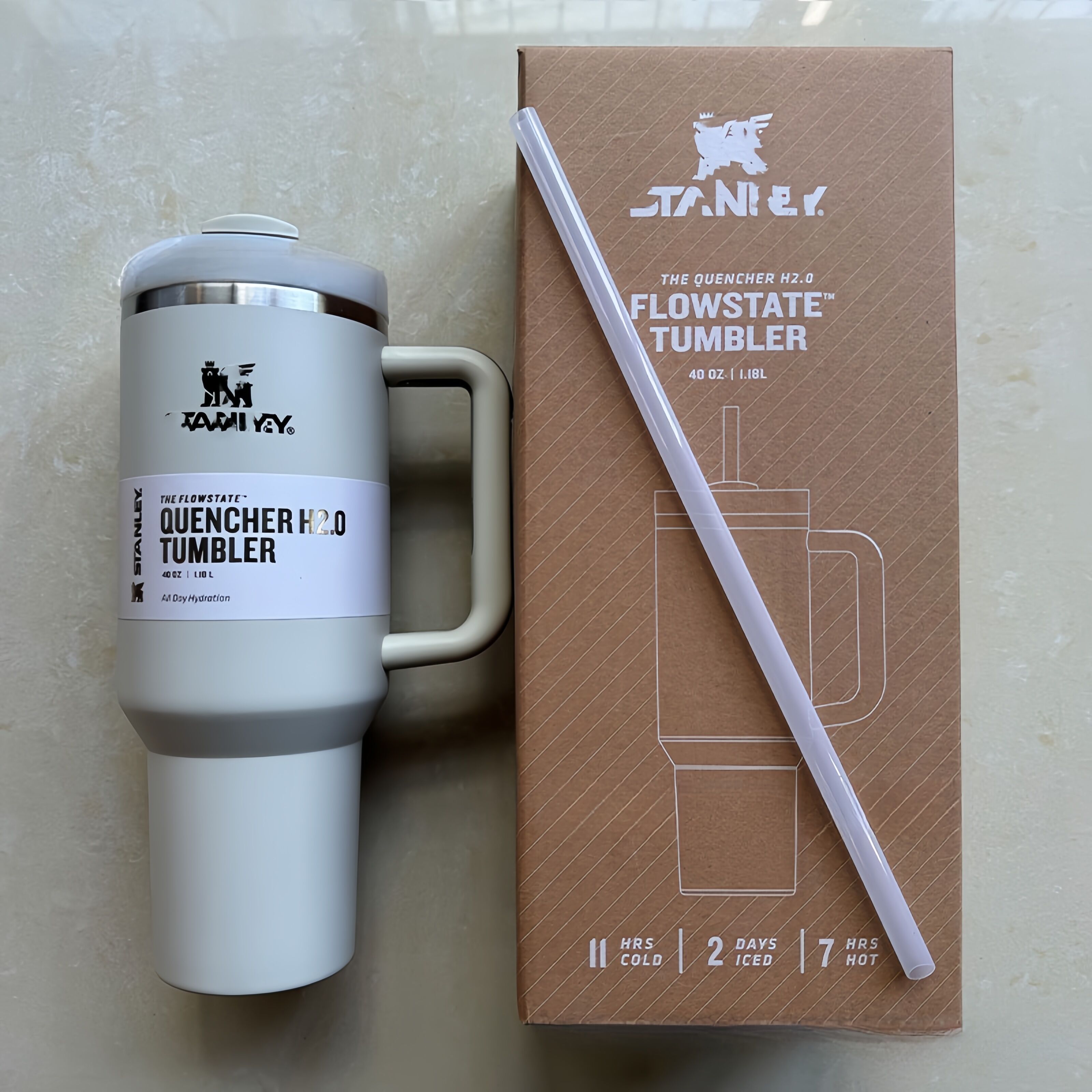 304 Stainless Steel Tumblers 40oz Stanley Cups Stainless Steel Water ...