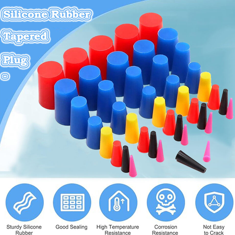 Silicone Plug Rubber Round Stopper /plugs/natural Silicone Small Rubber ...