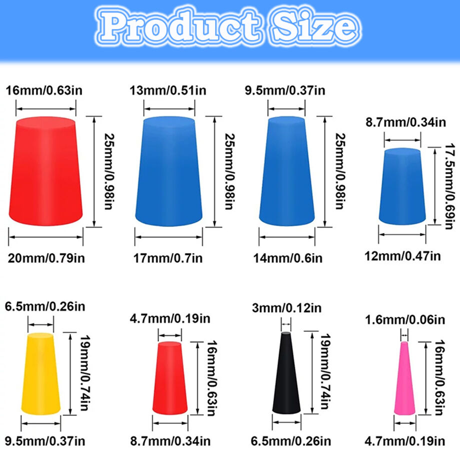 Silicone Plug Rubber Round Stopper /plugs/natural Silicone Small Rubber ...