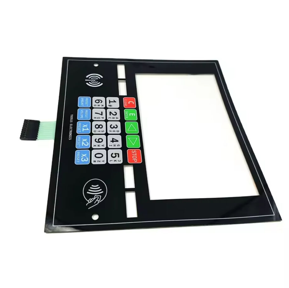 New Supplier Customized Membrane Switch Keypad & Embossed Metal Dome ...