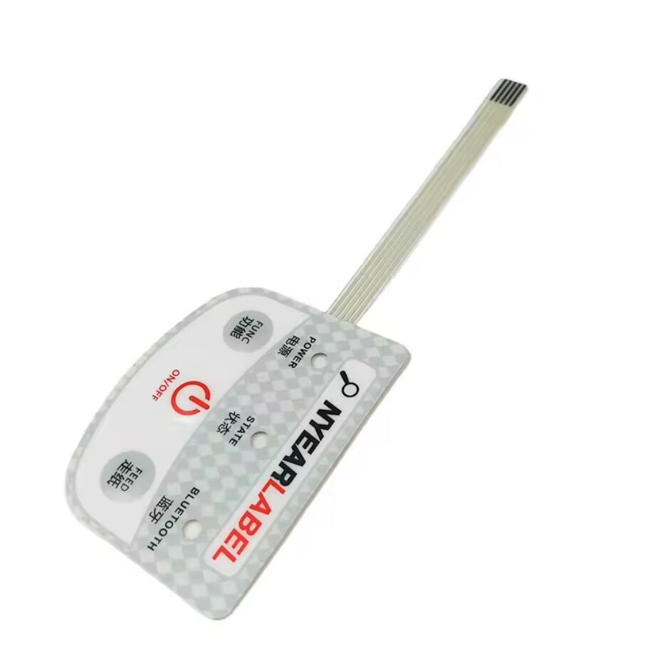 Customized Membrane Switch Keypad & Embossed Metal Dome Switches ...