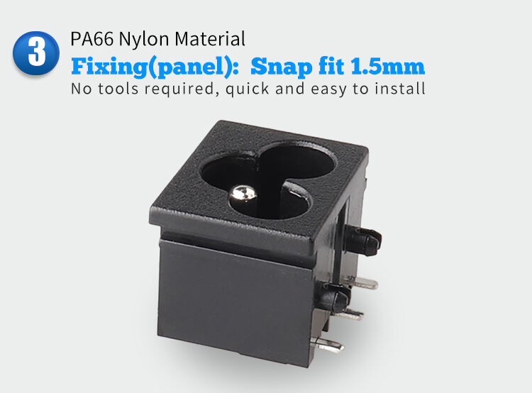 Lanzmfg Ac Power Socket Iec 60320 C6 With Pcb Pin Terminal Industrial 3 ...
