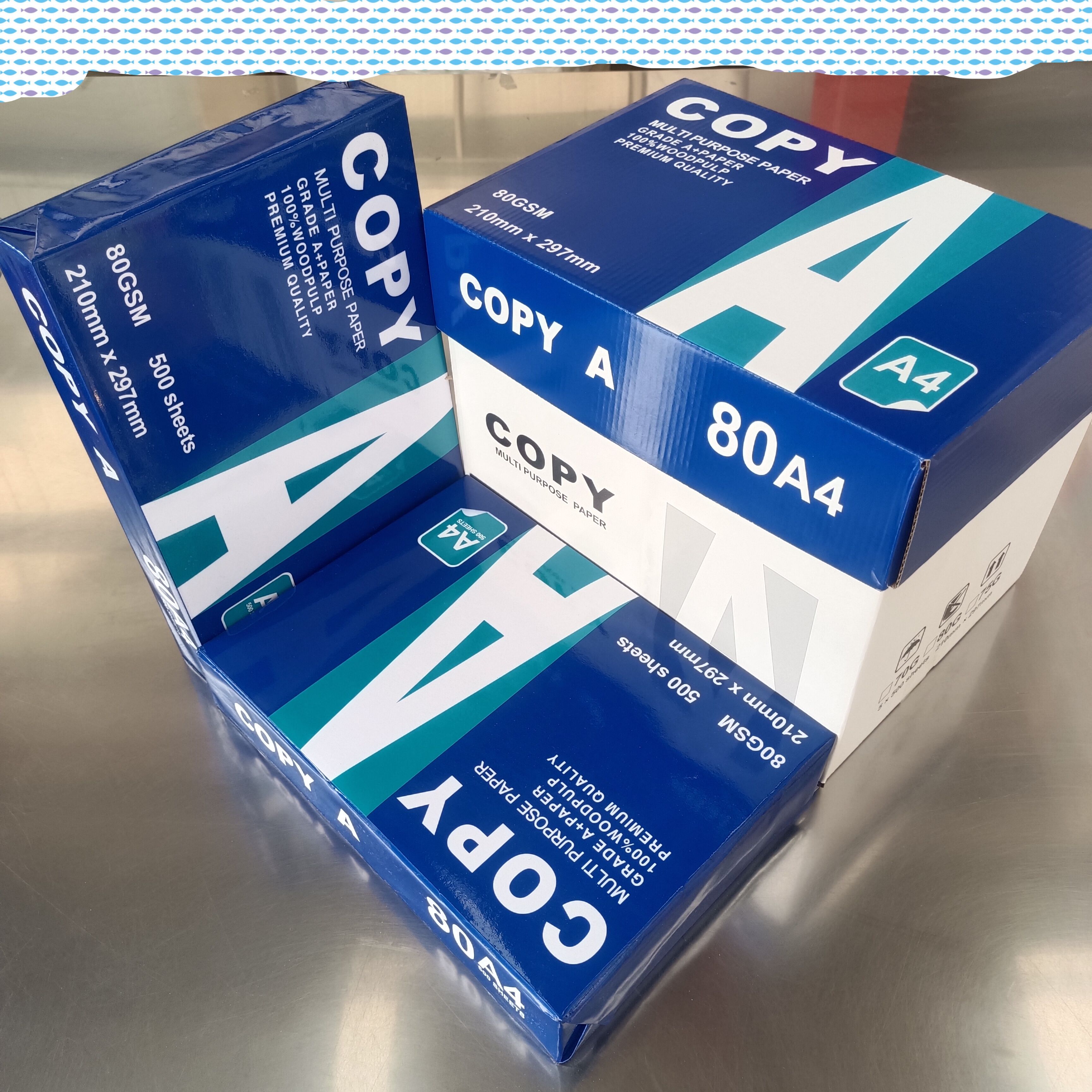 Wholesale Hard A4 Size 80 Gsm 75 Gsm Printing Photocopy Copier 500 Ream ...