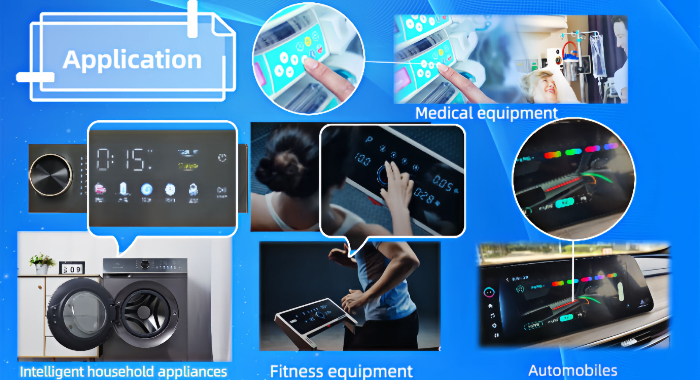 Chian Supplier Membrane Switch Capacitive Touch Panels With Lcd Window ...