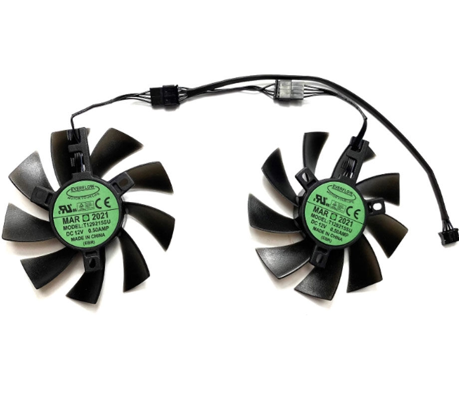 Good Product Gtx650 660ti Fan 2pin Interface T129215sm/pld10010s12h ...