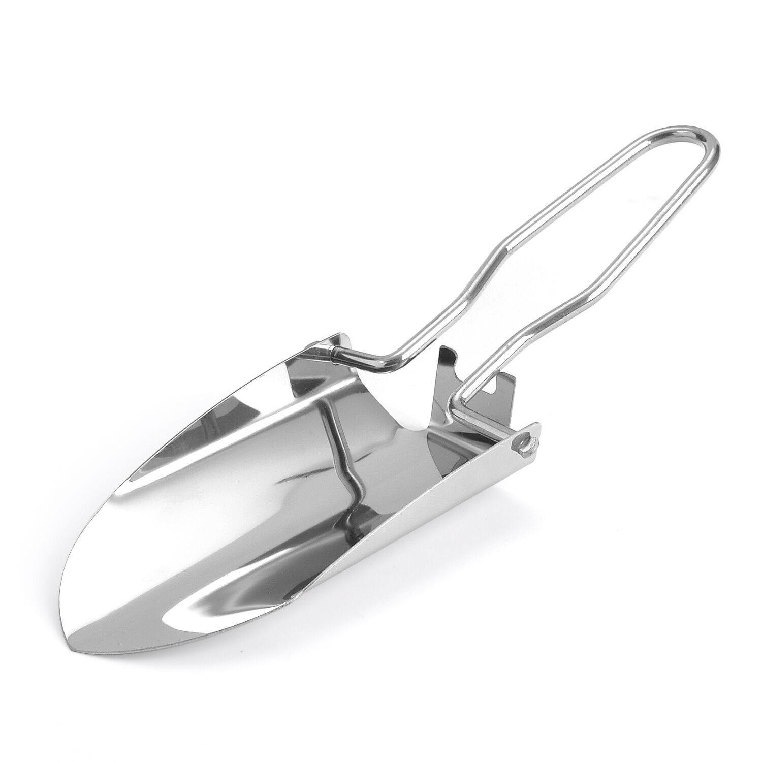 Camping Shovel, Small Folding Shovel, Stainless Steel Multi-function ...