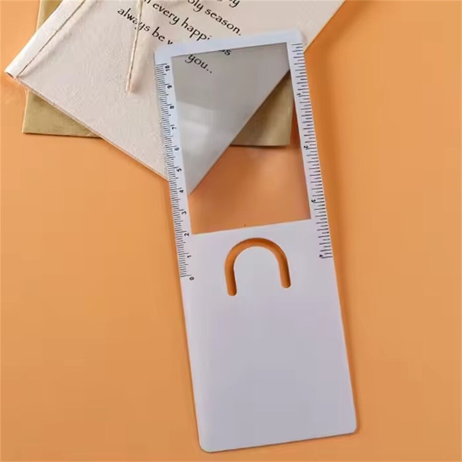 Credit Card Fresnel Lens Pocket Magnifier Ruler Emergency Solar Fire ...