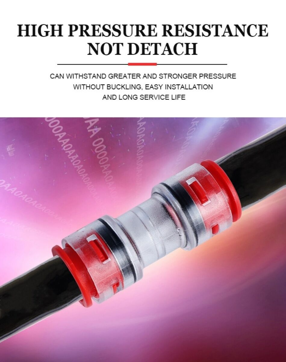 Fiber Cable Waterproof Quick Connector Micro Duct Coupling Micro Duct ...