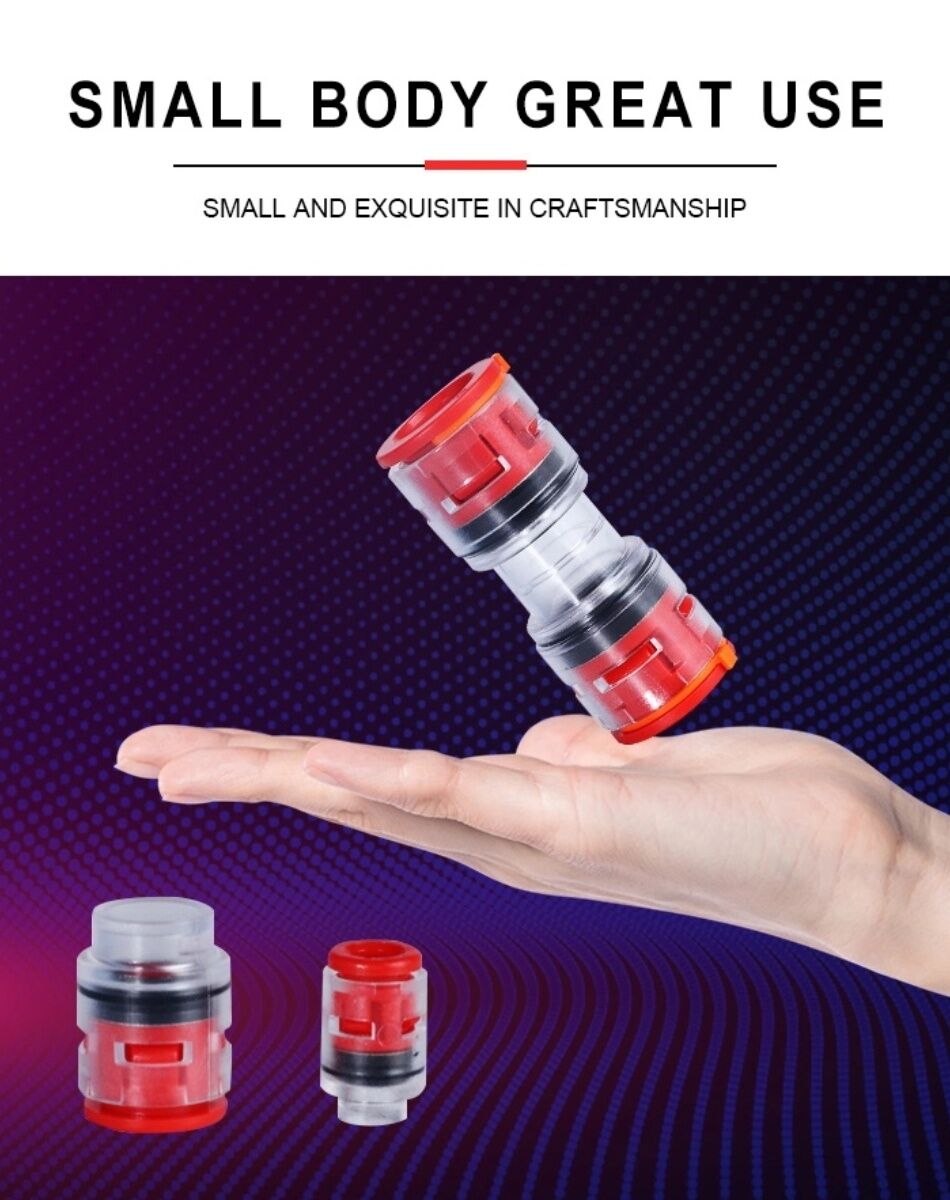 Fiber Cable Waterproof Quick Connector Micro Duct Coupling Micro Duct ...