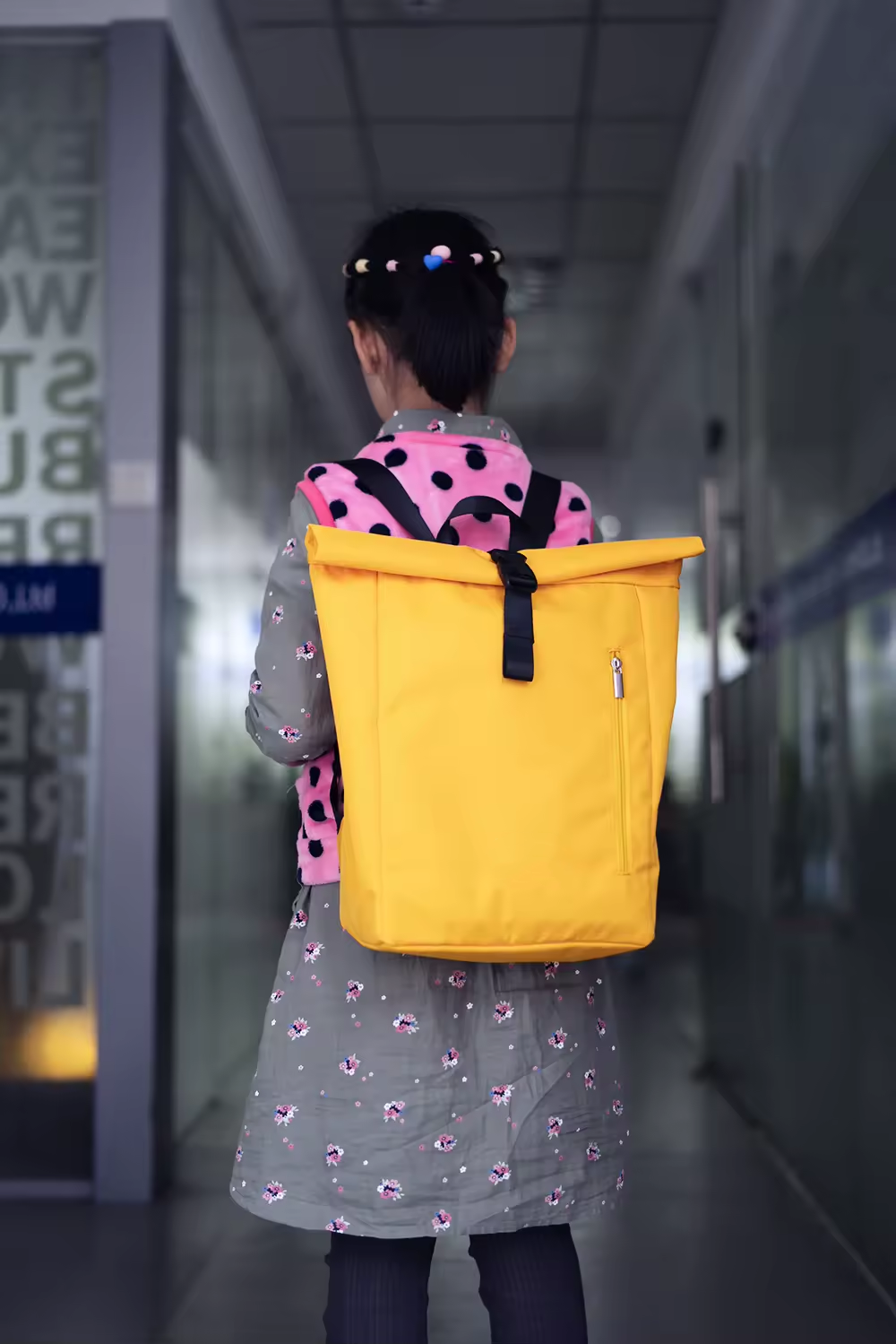 Custom Kid Roll-top School Bag Mochilas Bag Children School Backpack ...