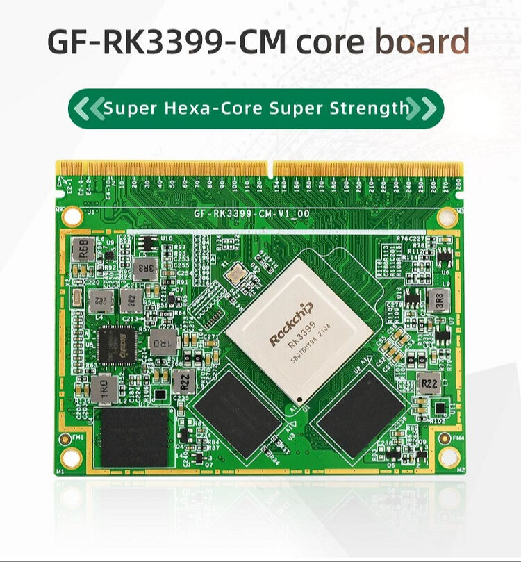 Qiyang Rk3399 System On Module Rockchip Hexa-core Arm Embedded Computer ...
