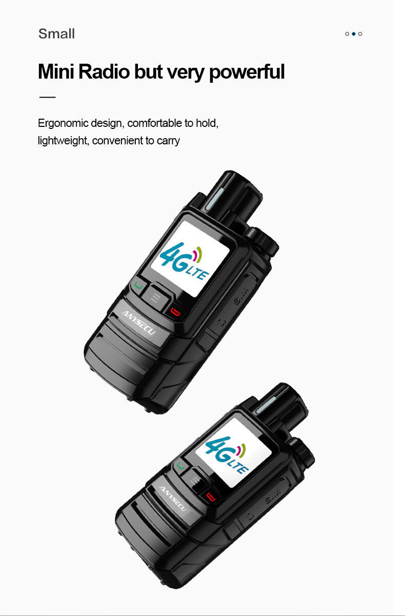 Anysecu Hd-777 Poc 4g Network Long Range Radio With Gps Hd777 Realptt ...