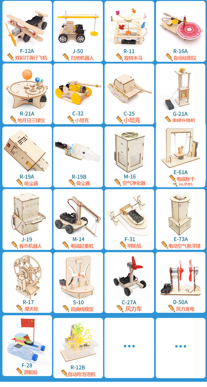 Elementary School Students' Technology Small Creations, Children's Diy ...