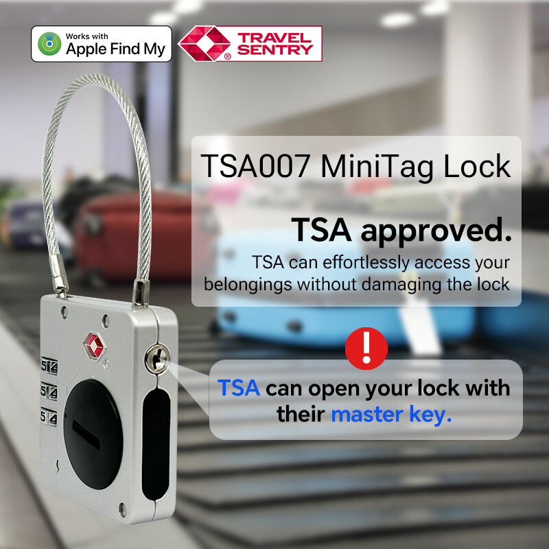 Global Position Apple Find My Tsa Lock For Locating Luggage Suitcase ...