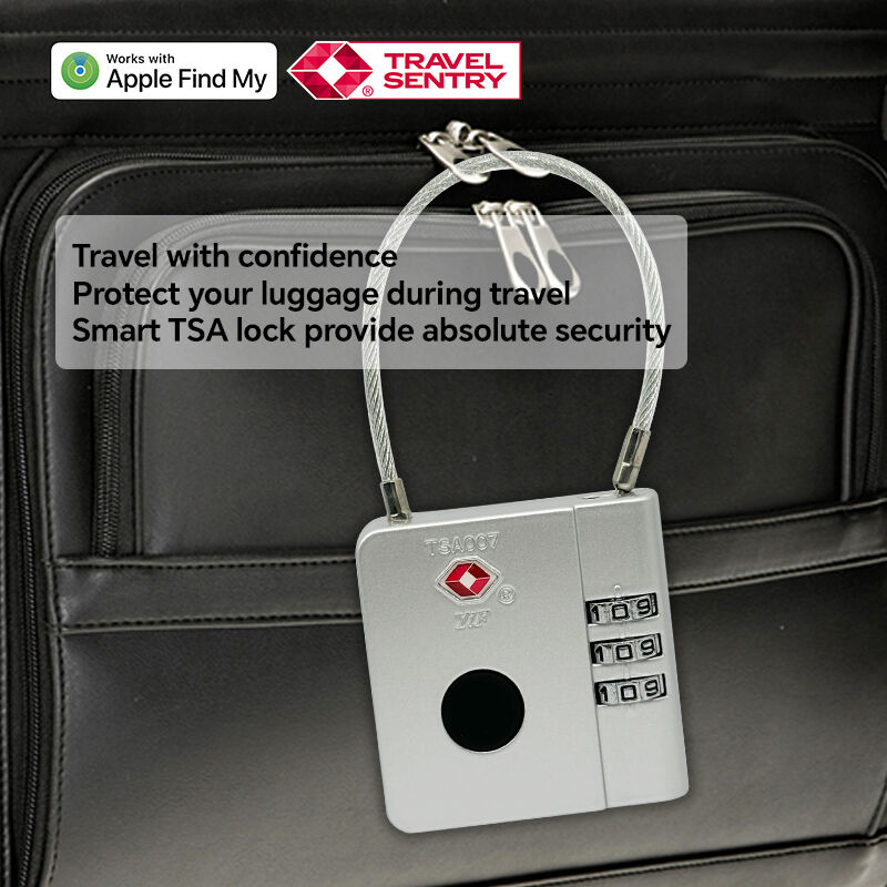 Global Position Apple Find My Tsa Lock For Locating Luggage Suitcase ...