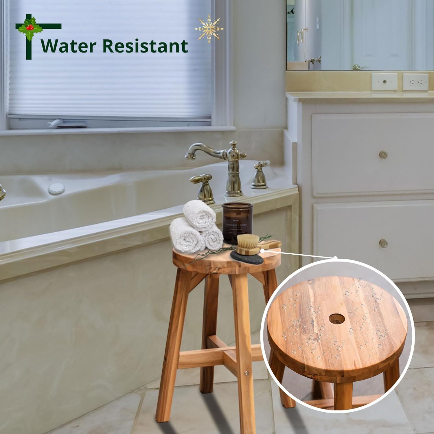 Legend Eco Friendly Teak Corner Shower Stool For Shower Bench Chair ...