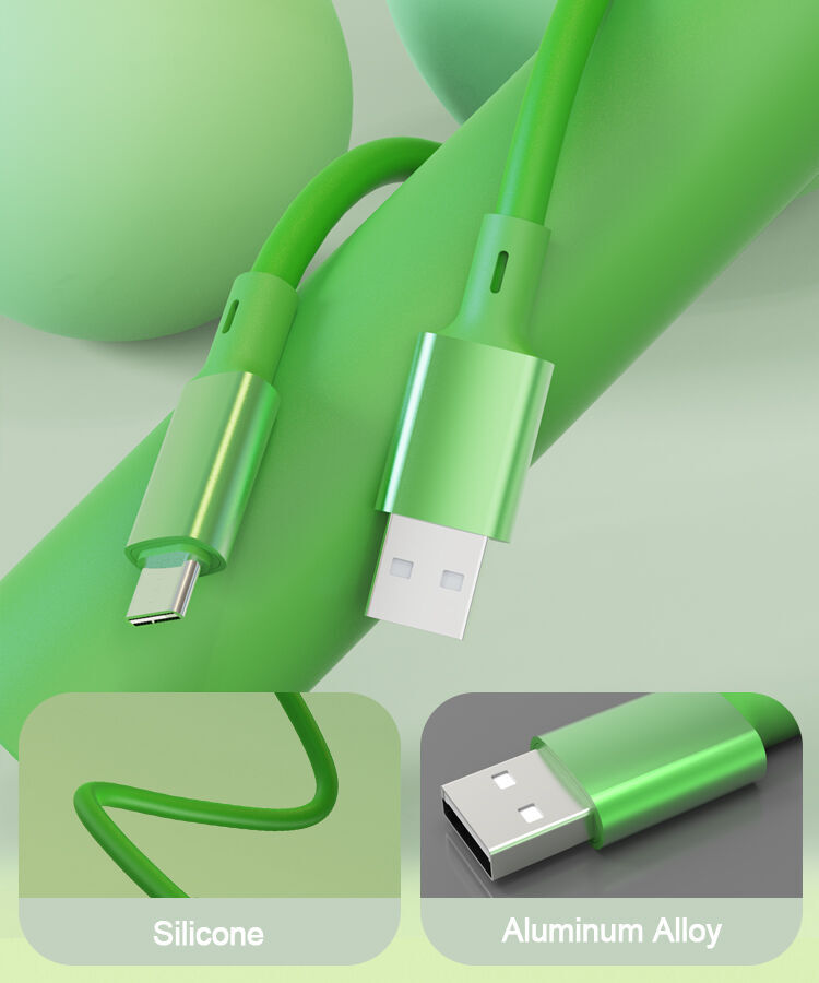 Schitec Customize Wholesale Silicon Usb Cable Eco-friendly Flexible ...