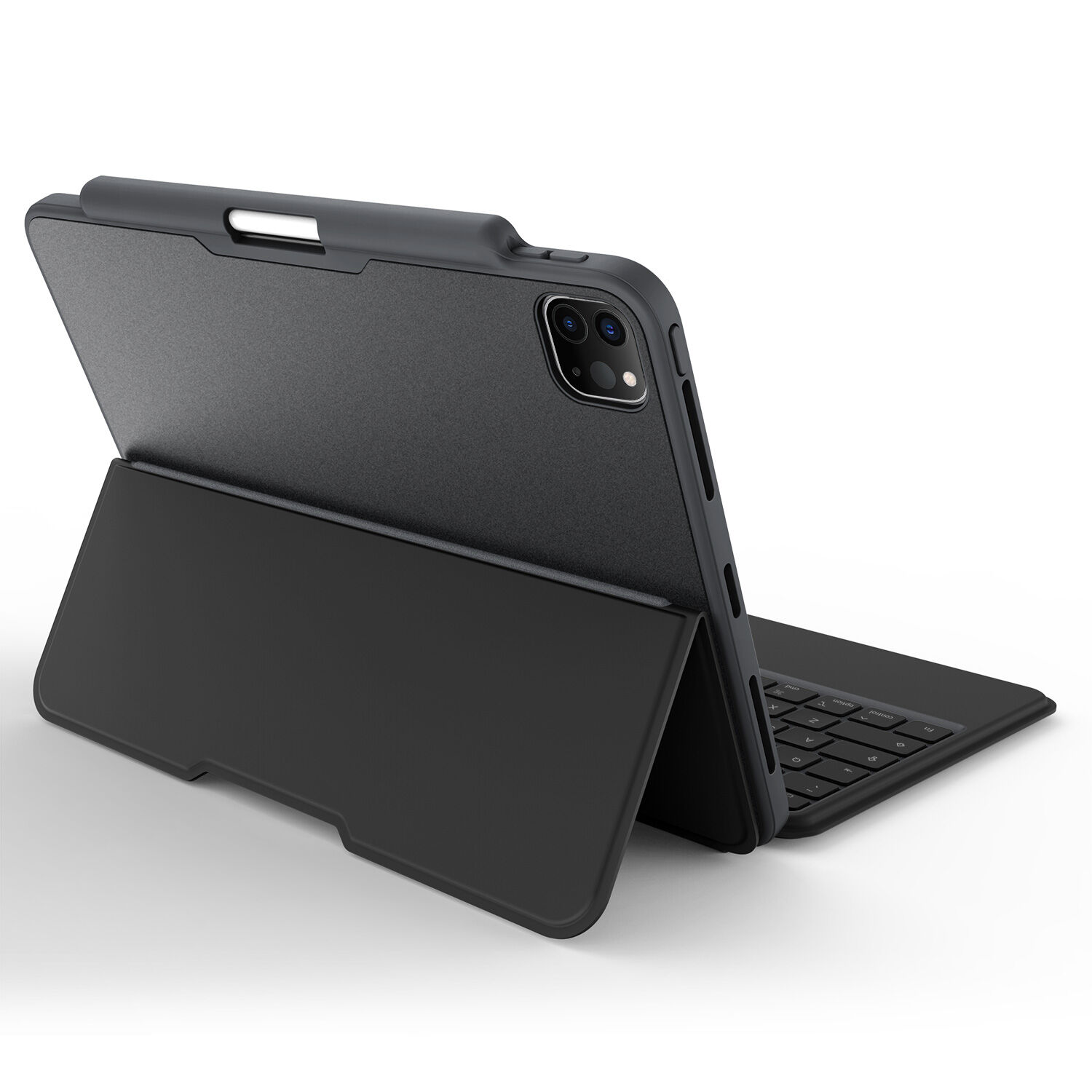 Wholesale High-quality New Hidden Pivot Keyboard Leather Case Ipad ...