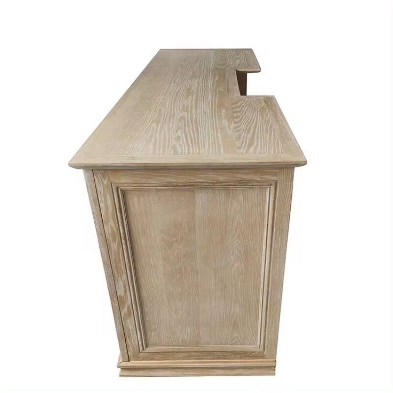 Customized Color White Oak Standing Counter Bar Table Wedding Party Pub ...