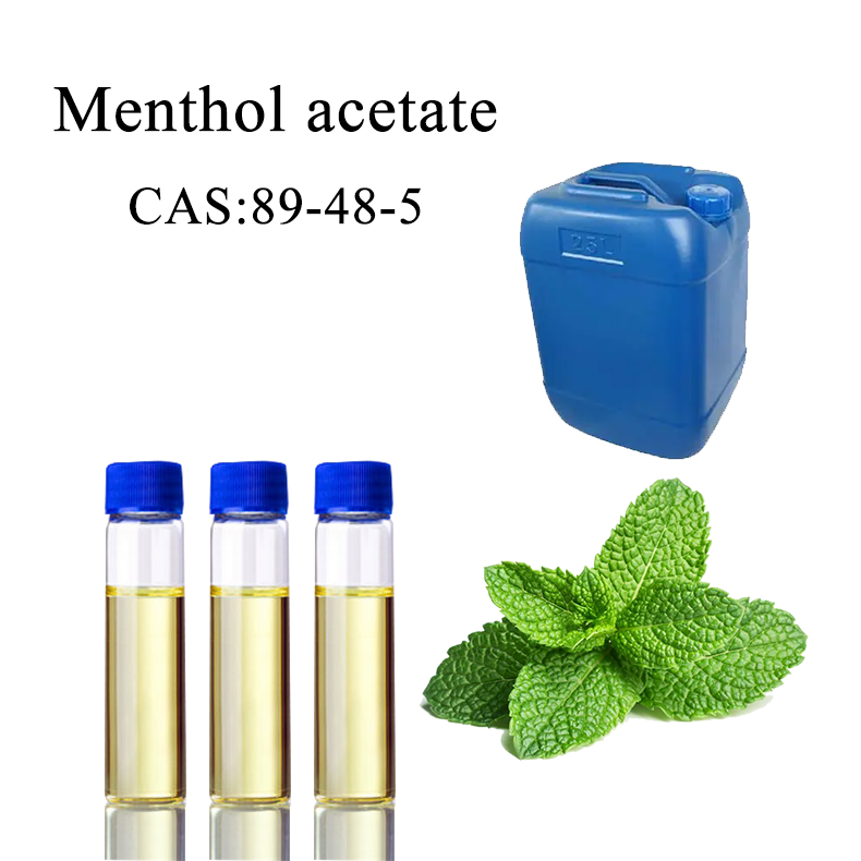 China Supplier Supply Menthol Acetate Cas 89-48-5 Pure Liquid For Food ...