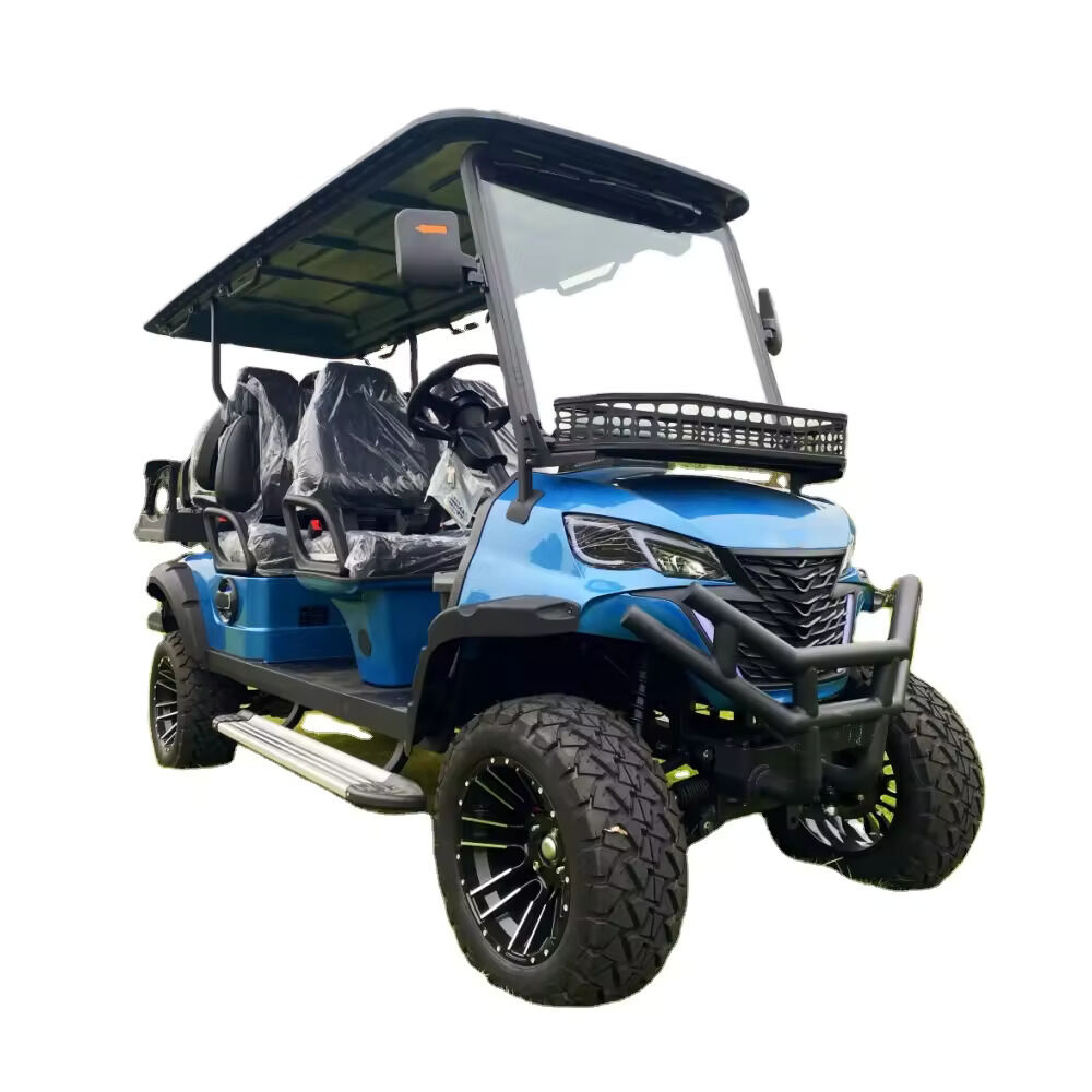 Electric Tourist Cart 2024 New Powerful 4 Wheel 6 Seater Electricgolf ...