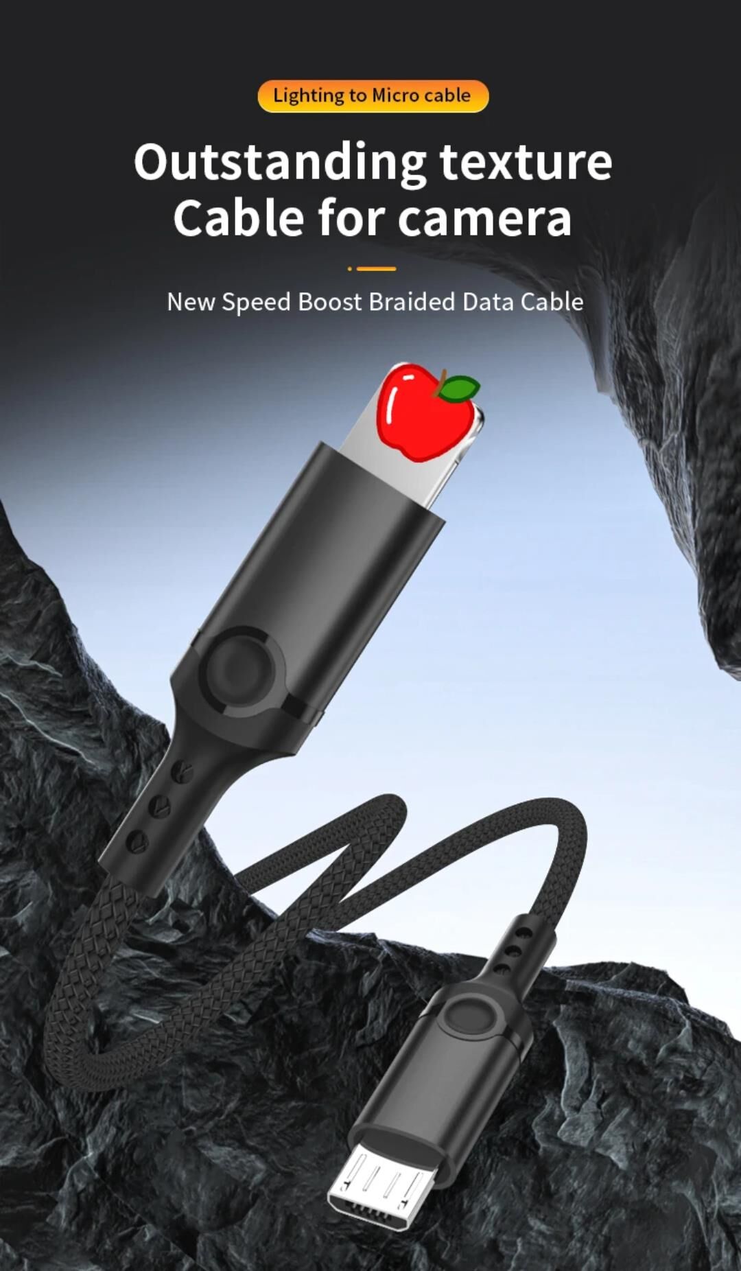 High Speed 8 Pins Micro Usb Data Transfer Cable For Nikon Canon Digital ...