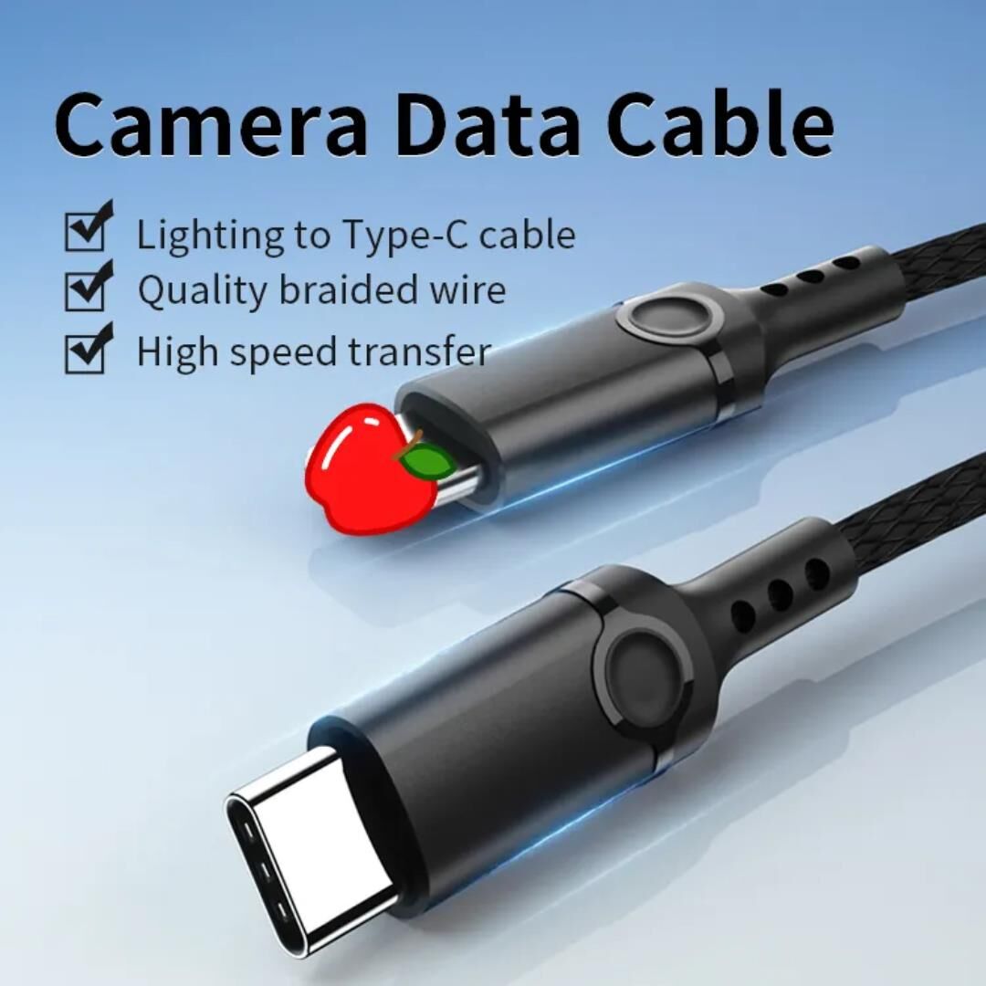 Buy China Wholesale Factory New 1m 8pin Camera Data Transfer Wire Usb C ...