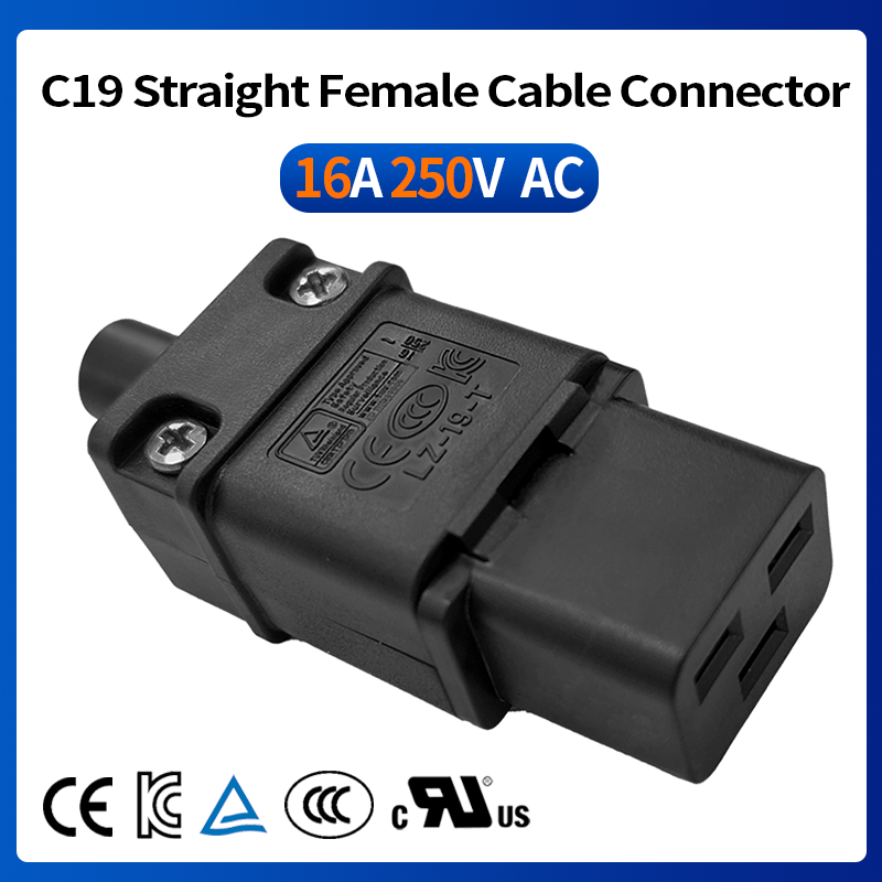 Wholesale Iec 60320 C14 Angled Male Connector Plug Power Connectors ...