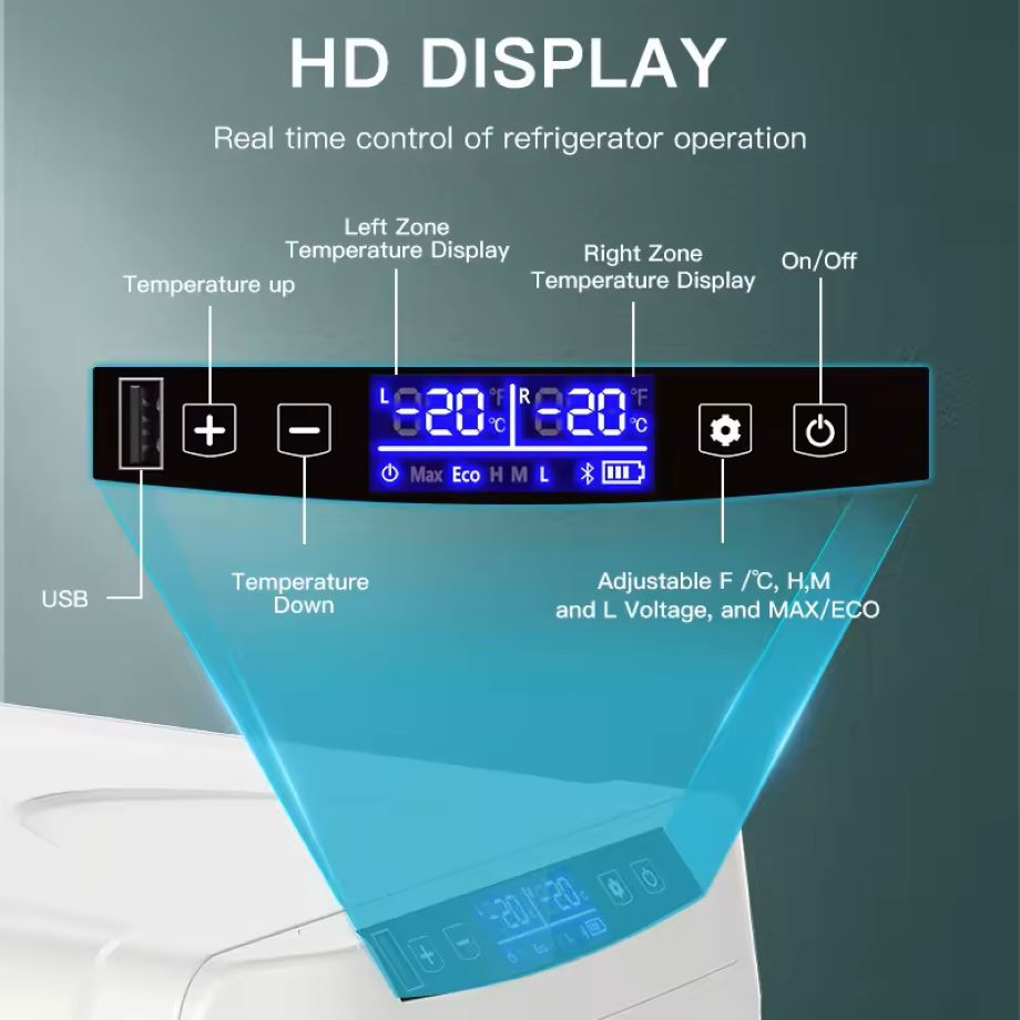 New Product 30l Single Door Single Control 12 Volt Refrigerator Auto ...