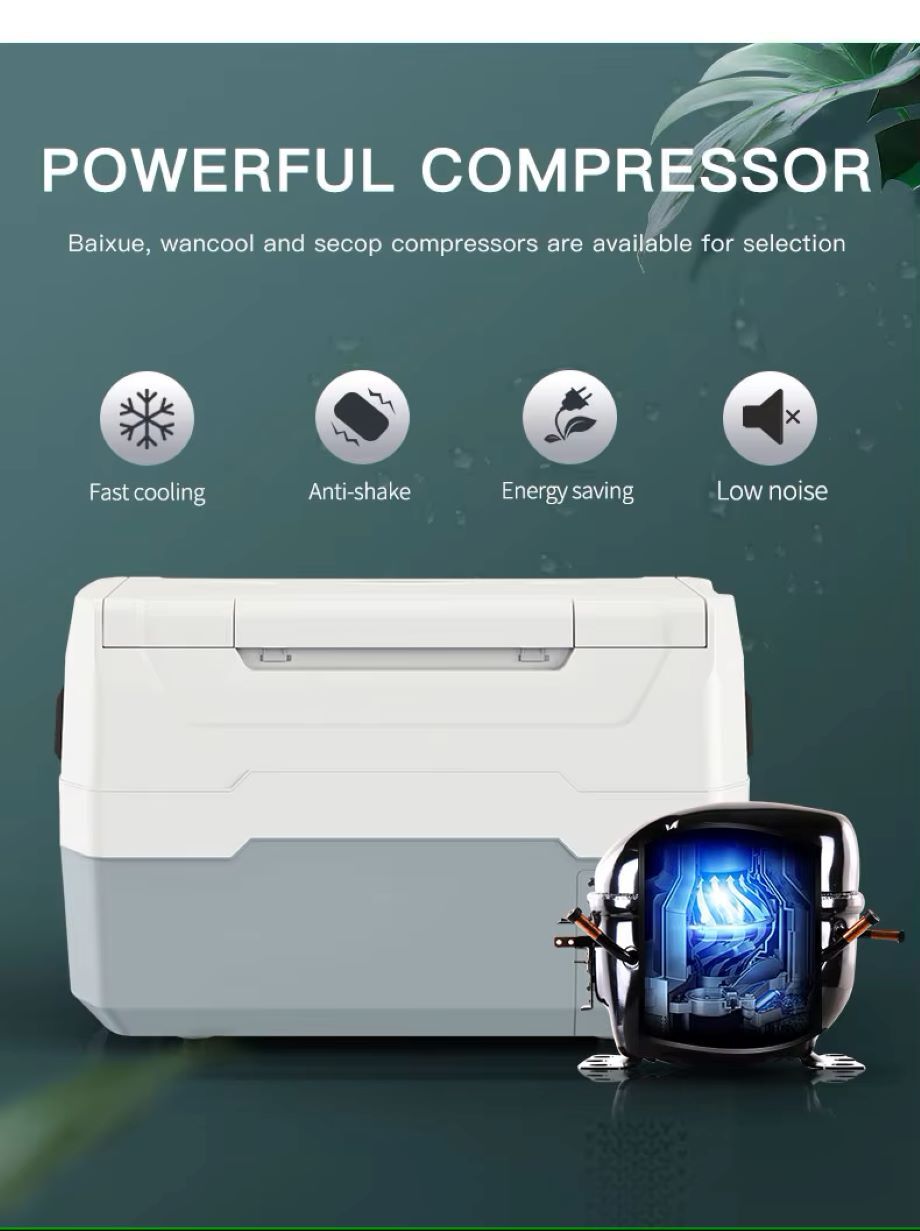 Portable 30l Vehicle Mini Fridge Is Suitable For Road Trip Truck ...