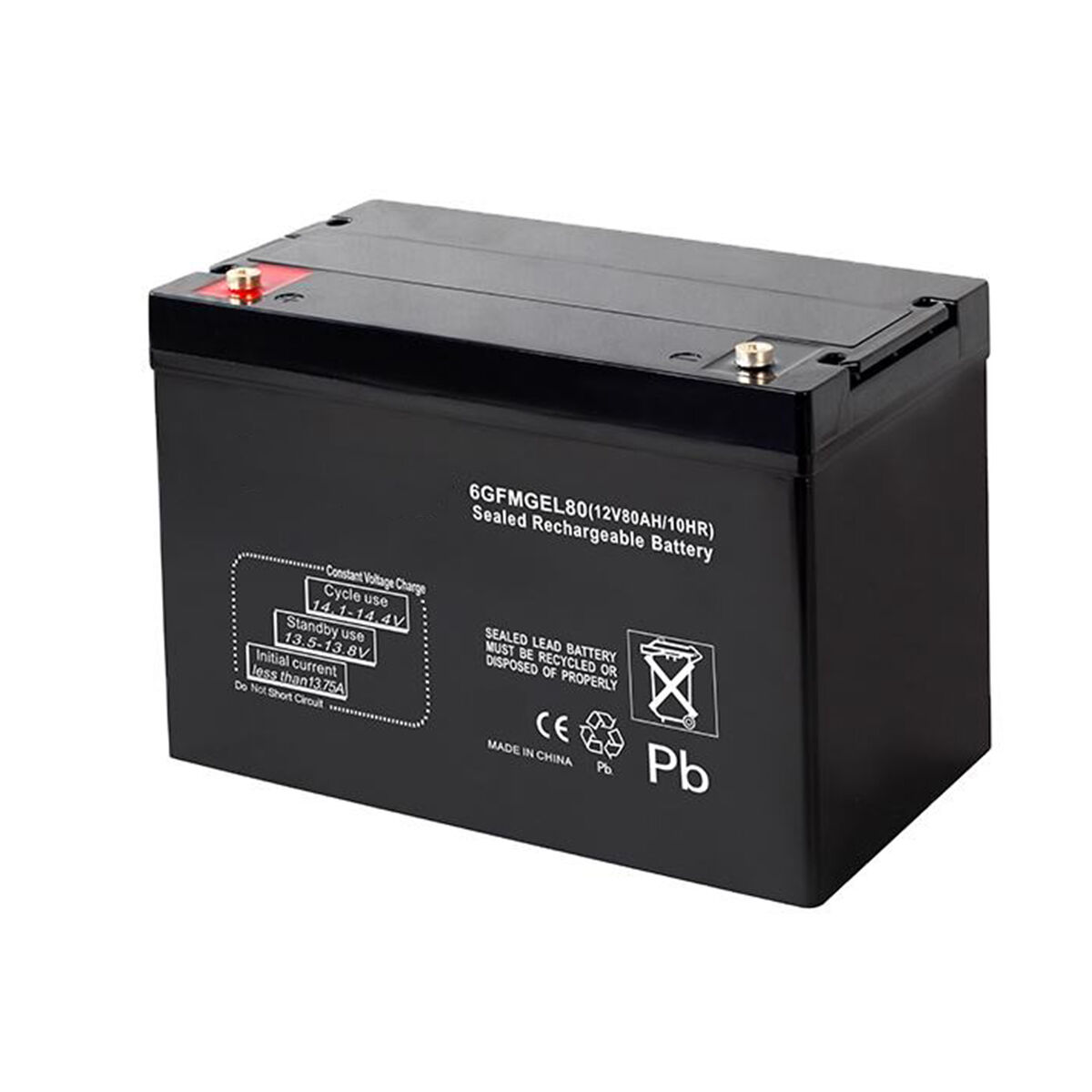 Valve Regulated Sealed Lead-acid Battery 12v80ah Battery 6-gfm-80 ...