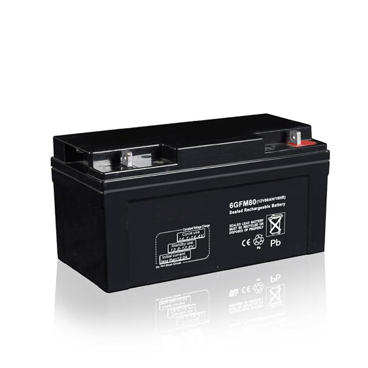Valve Regulated Sealed Lead-acid Battery 12v80ah Battery 6-gfm-80 ...