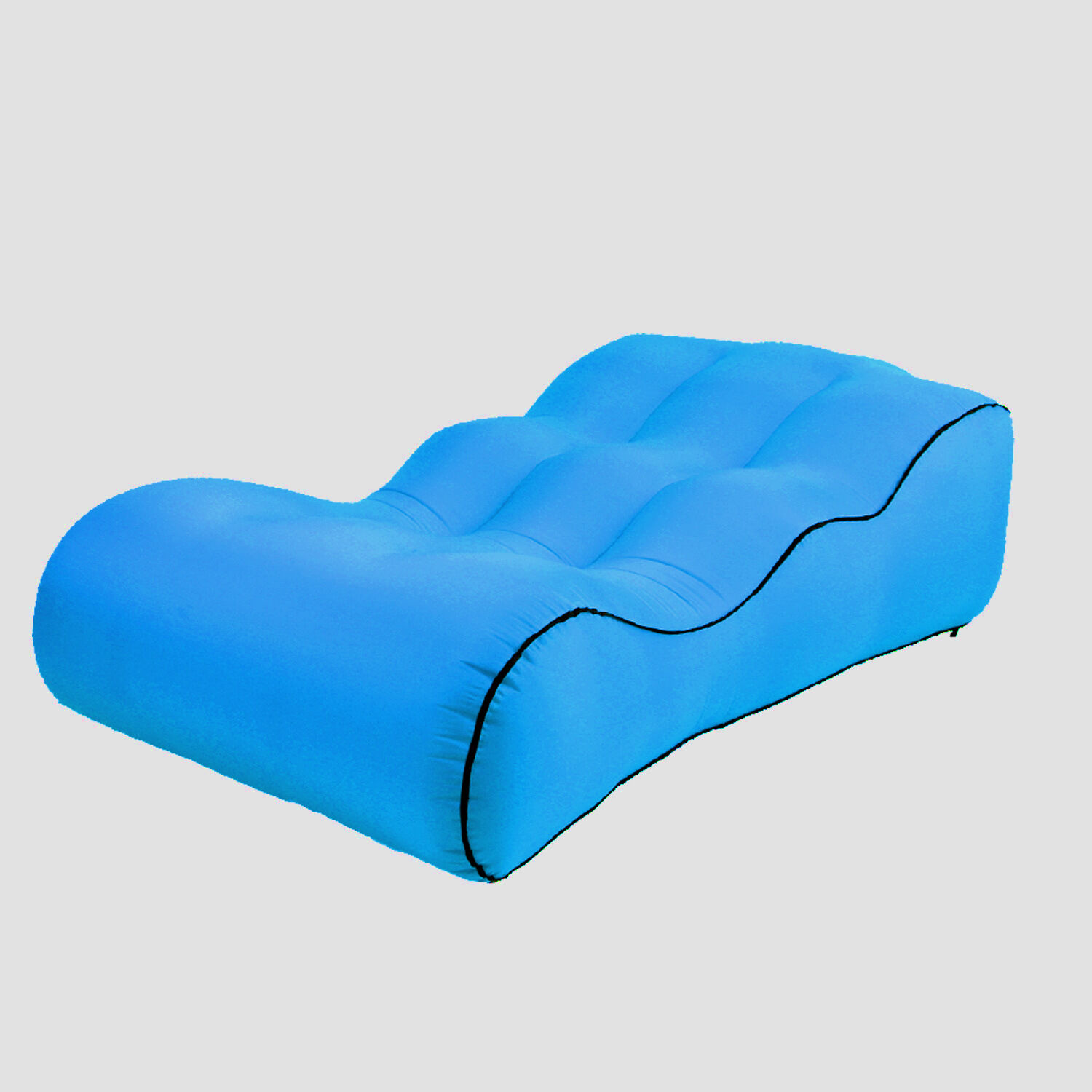 Outdoor Inflatable Sofa Seat, Portable Lazy Air Chair, Beach Lounge ...