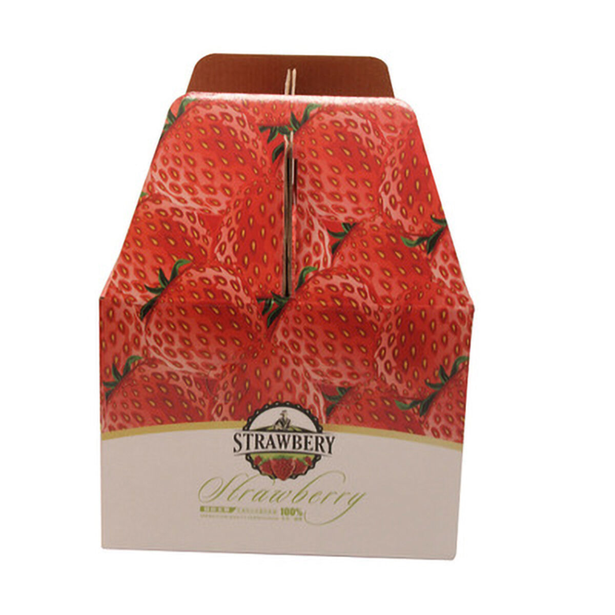 Printing Biodegradable Large-sized And Handle Fruit Packaging Boxes For ...