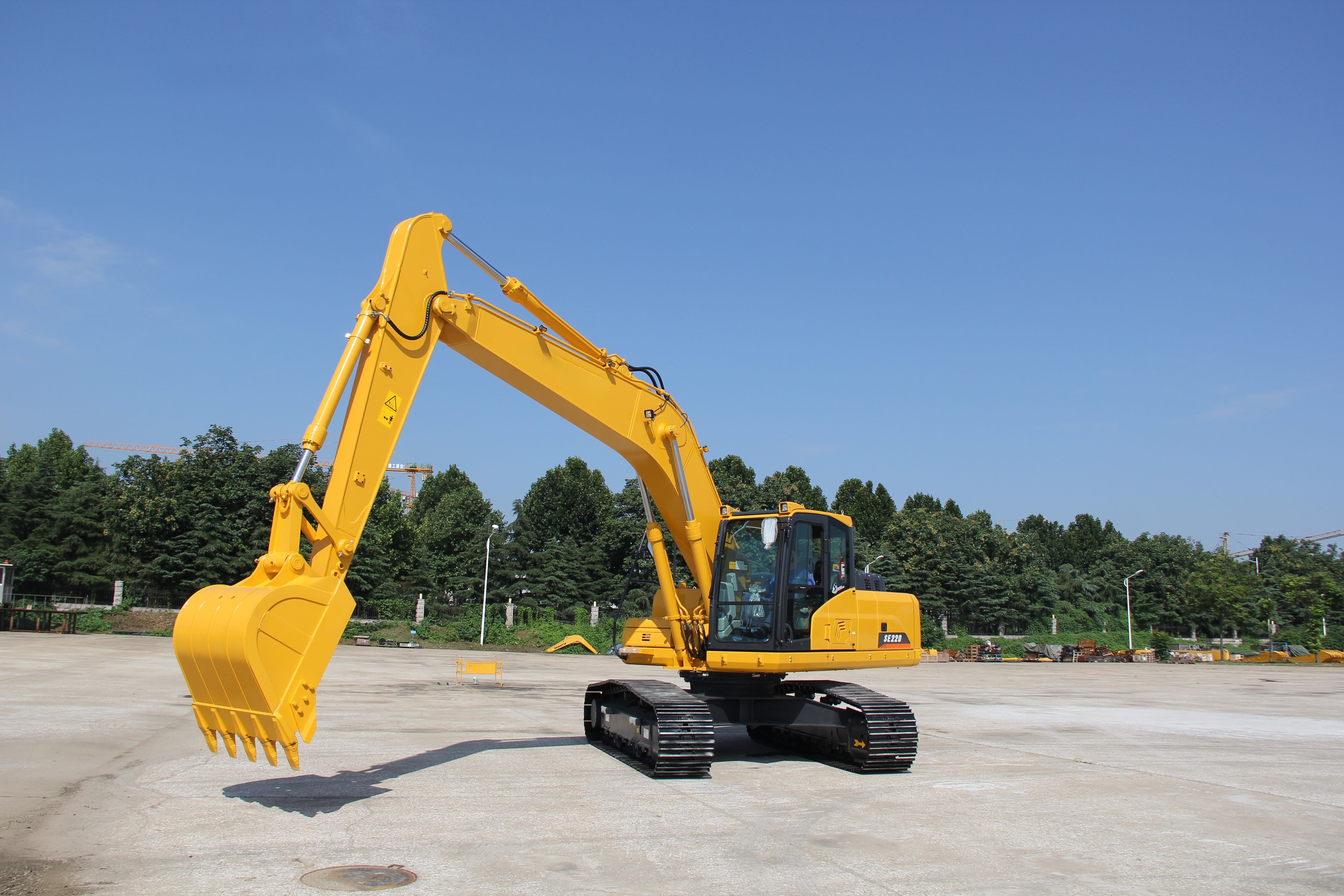 Factory Price New 22 Ton Hydraulic Crawler Excavator Se220 Crawler ...