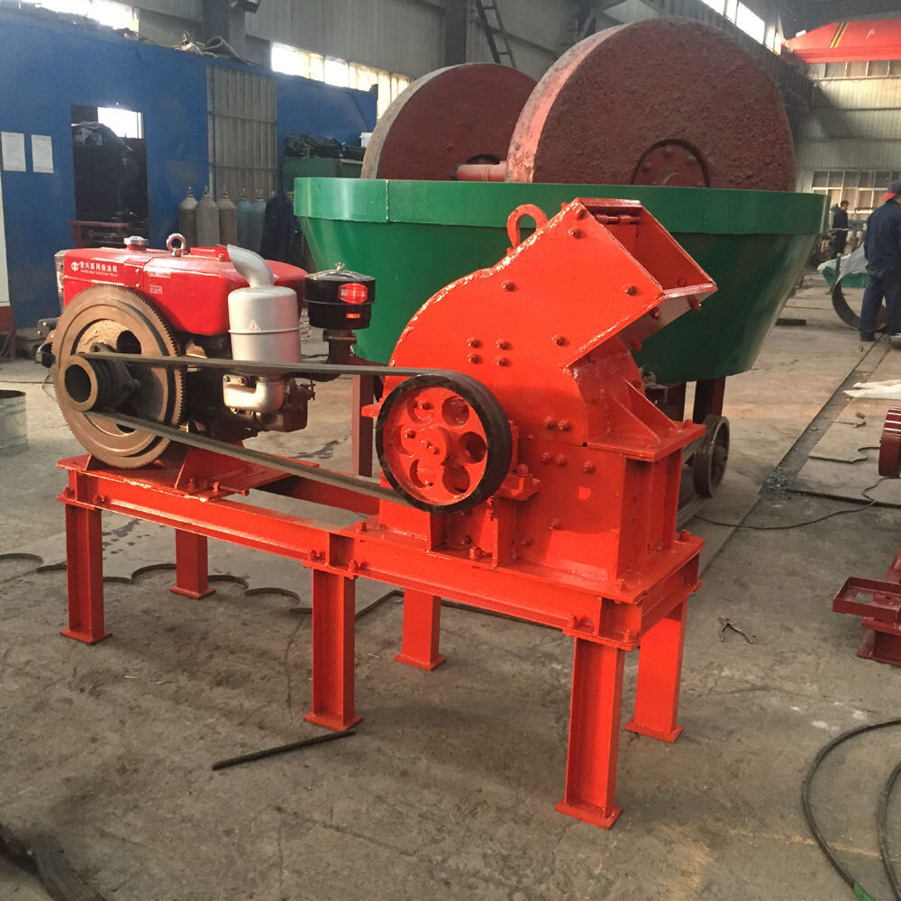 Pc600x400 Portable Limestone Hammer Crusher With Diesel $1000 ...
