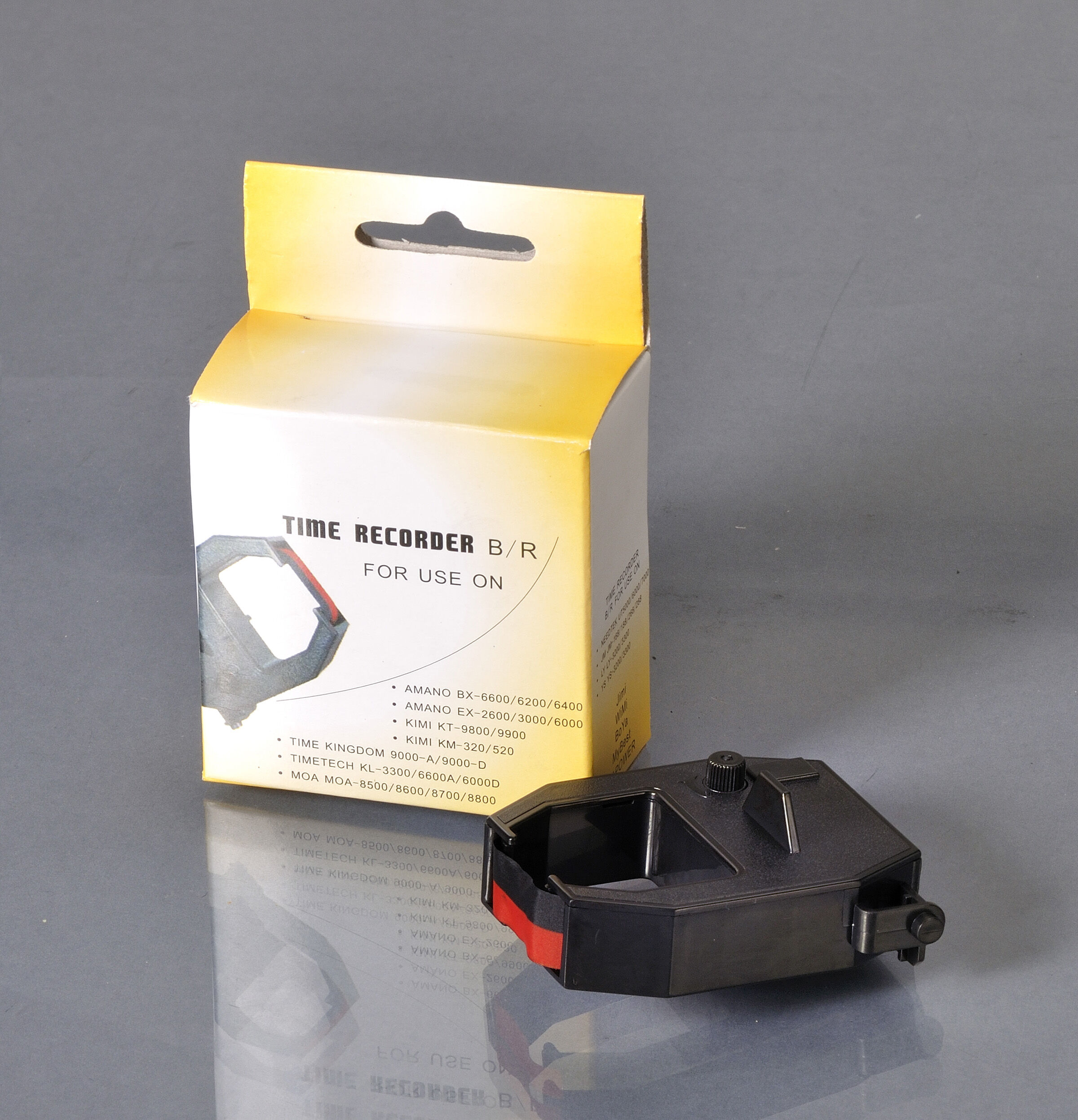 Time Sheet Punch Attendance Machine With Lcd Screen With Blue Back ...