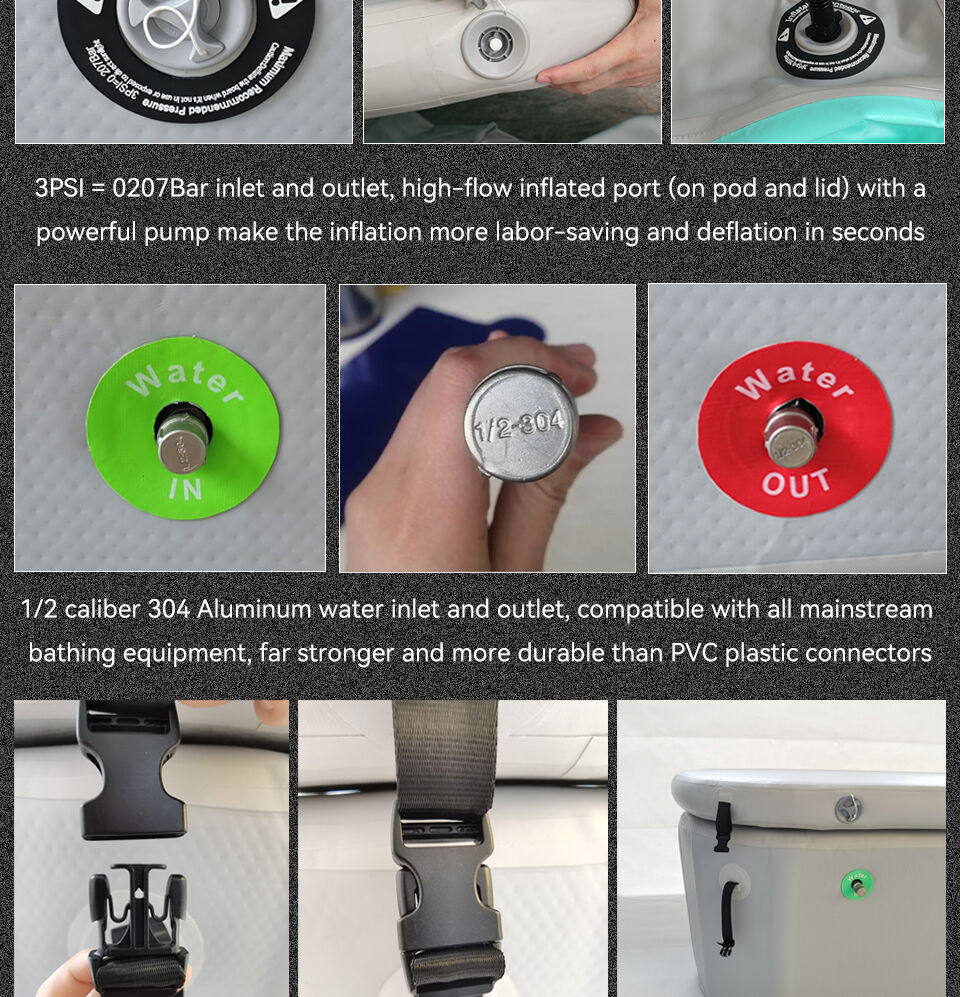 Hi-q Factory Wholesale Ive Bath Bathtub Cold Plunge Tub Therapy Pod ...