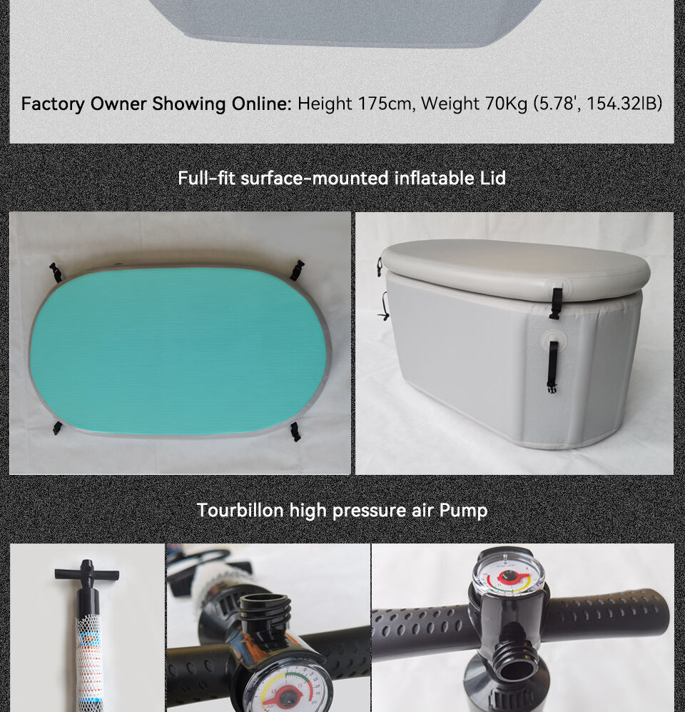 Hi-q Factory Wholesale Ive Bath Bathtub Cold Plunge Tub Therapy Pod ...