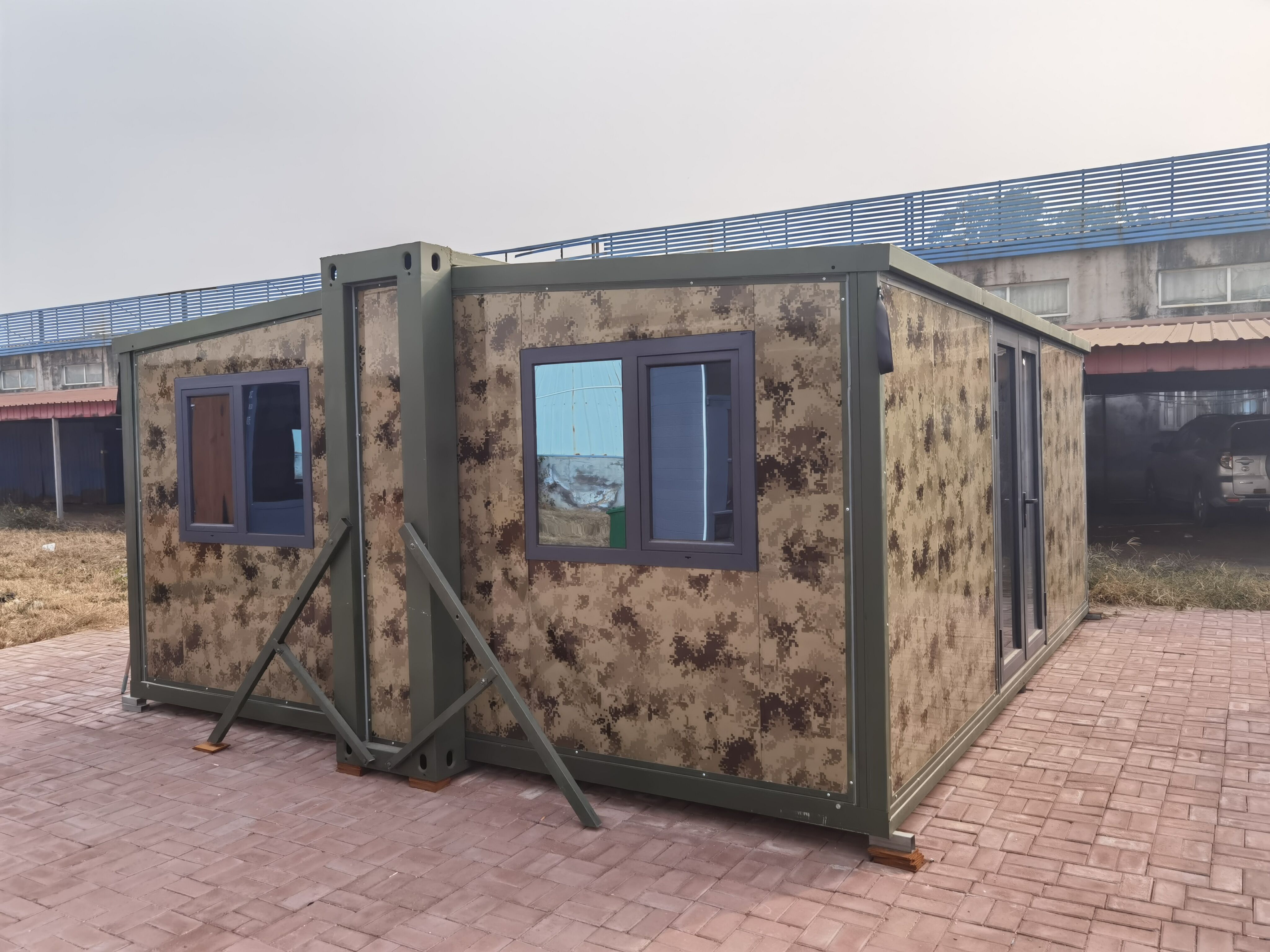 Manufacturer Mobile Living Double Wing Folding Room Movable Board Room ...