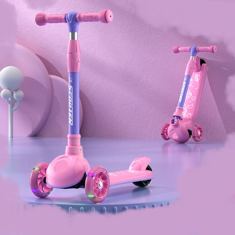 Wholesale New Product Foldable 3 Wheels Kids With Seats Scooter Sliding ...