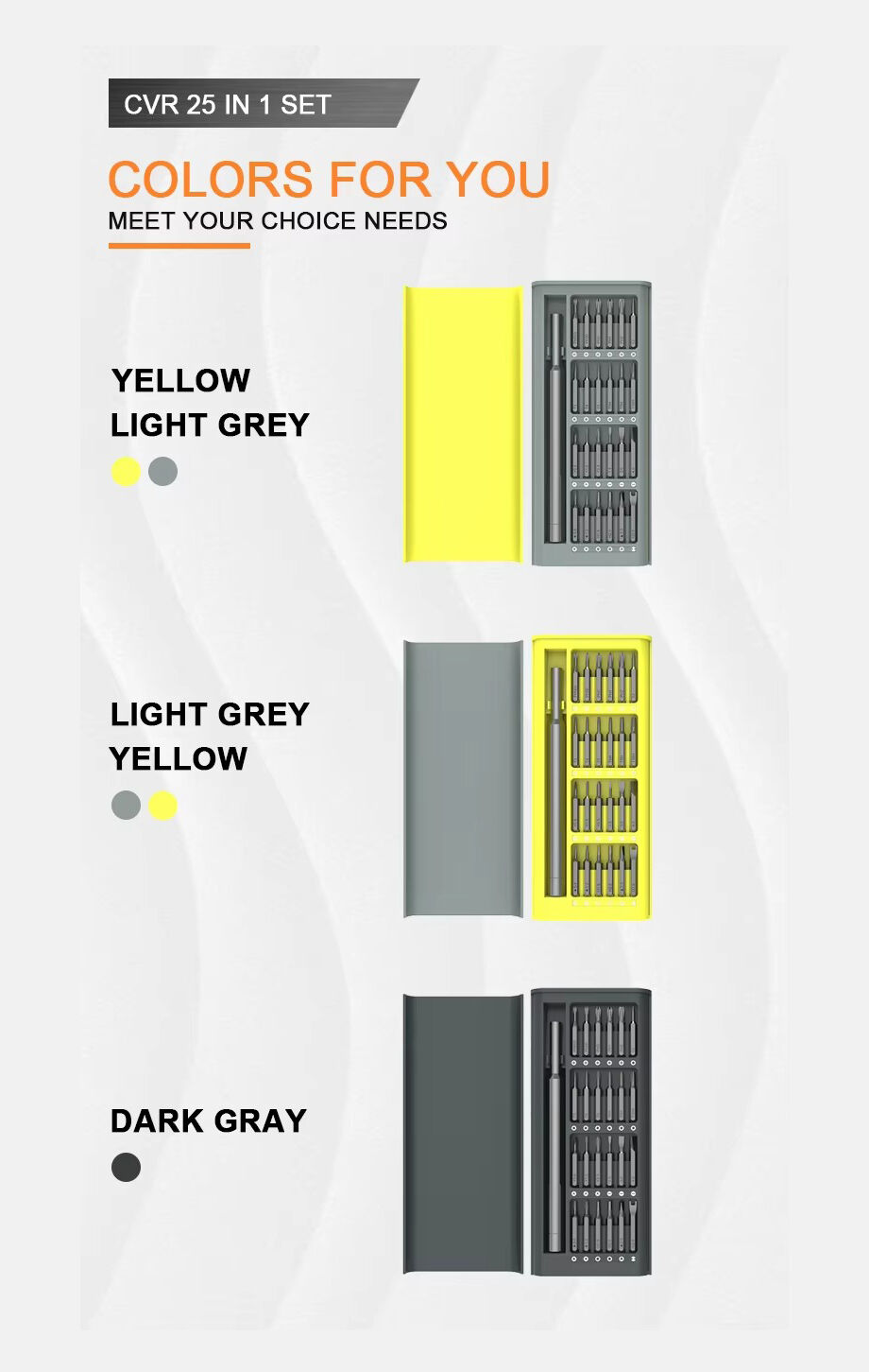 25 In 1 Precision Screwdriver Set Suitable For Maintenance Tools ...