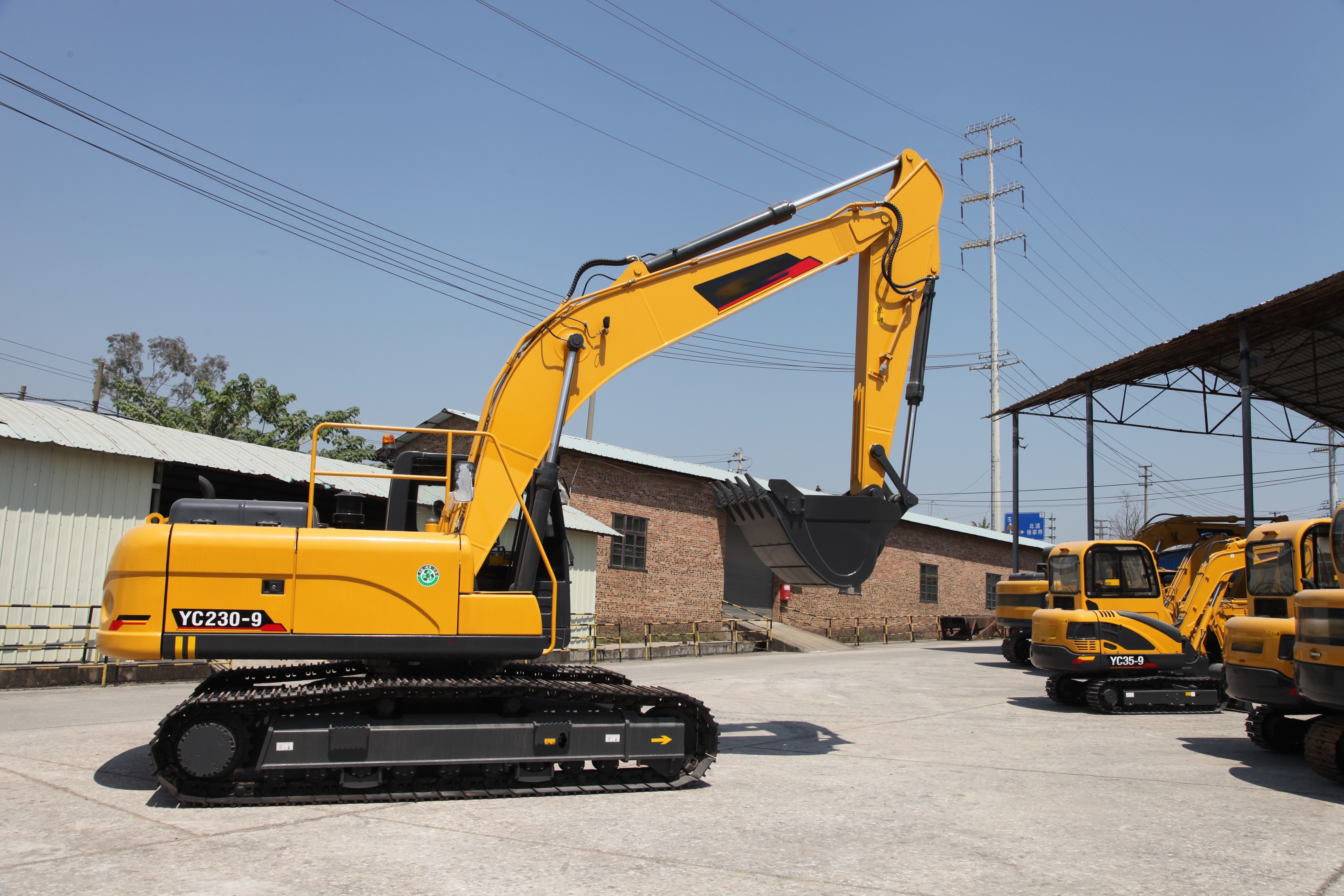 Factory Price New 23 Ton Hydraulic Crawler Excavator Yc230-9 Crawler ...