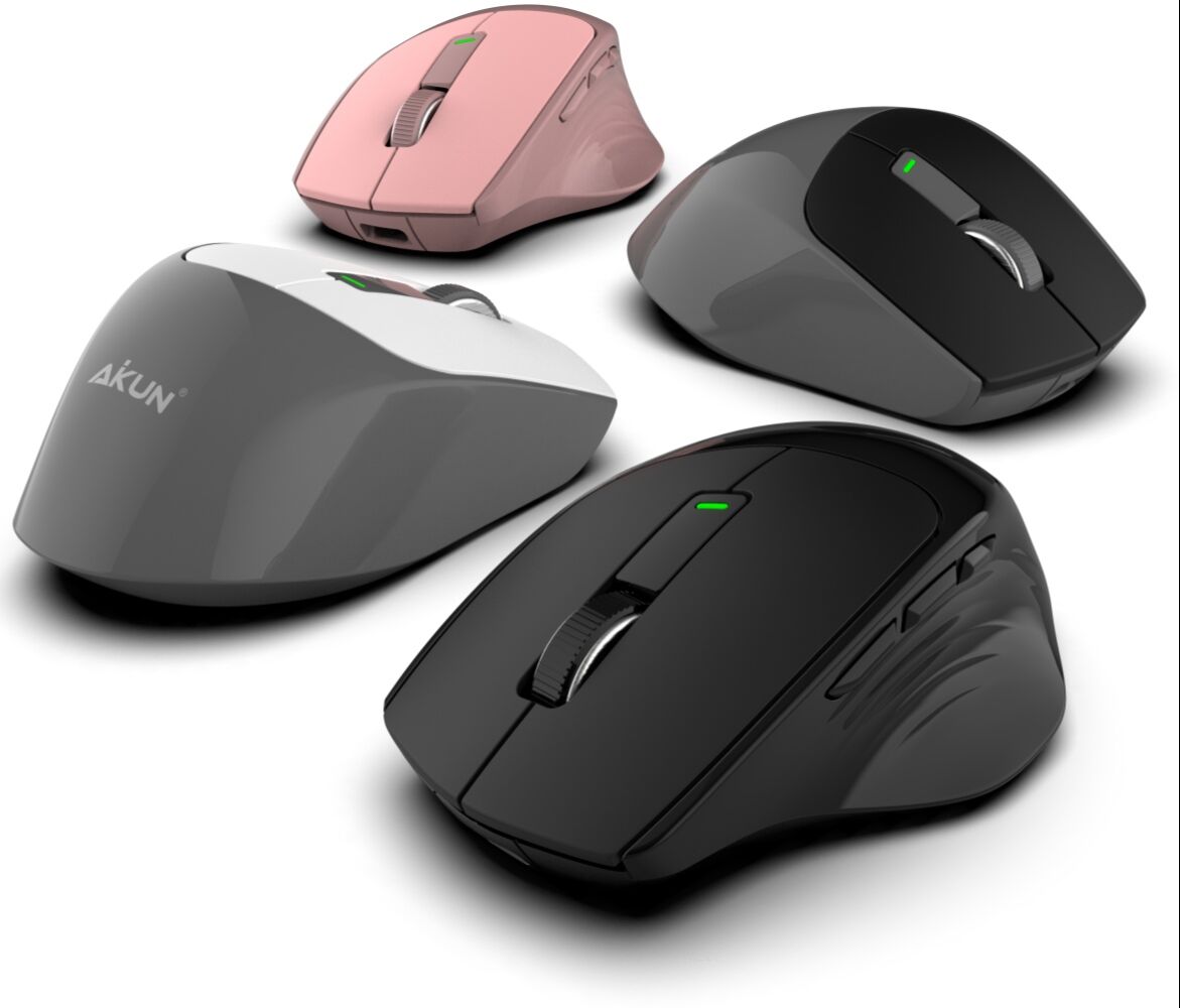 Aikun Wireless Bluetooth Mouse With Dual 5.0+4.0 Version, Silent Mouse ...