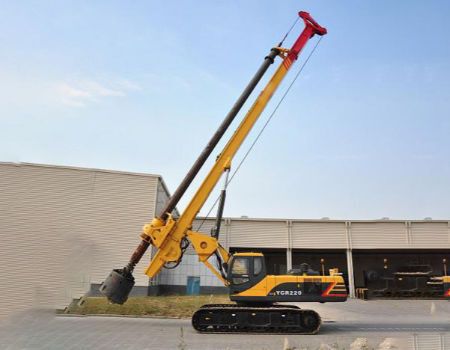 2000mm Large Hole Diameter Rotary Drilling Rig Ycr220 Price - Expore ...