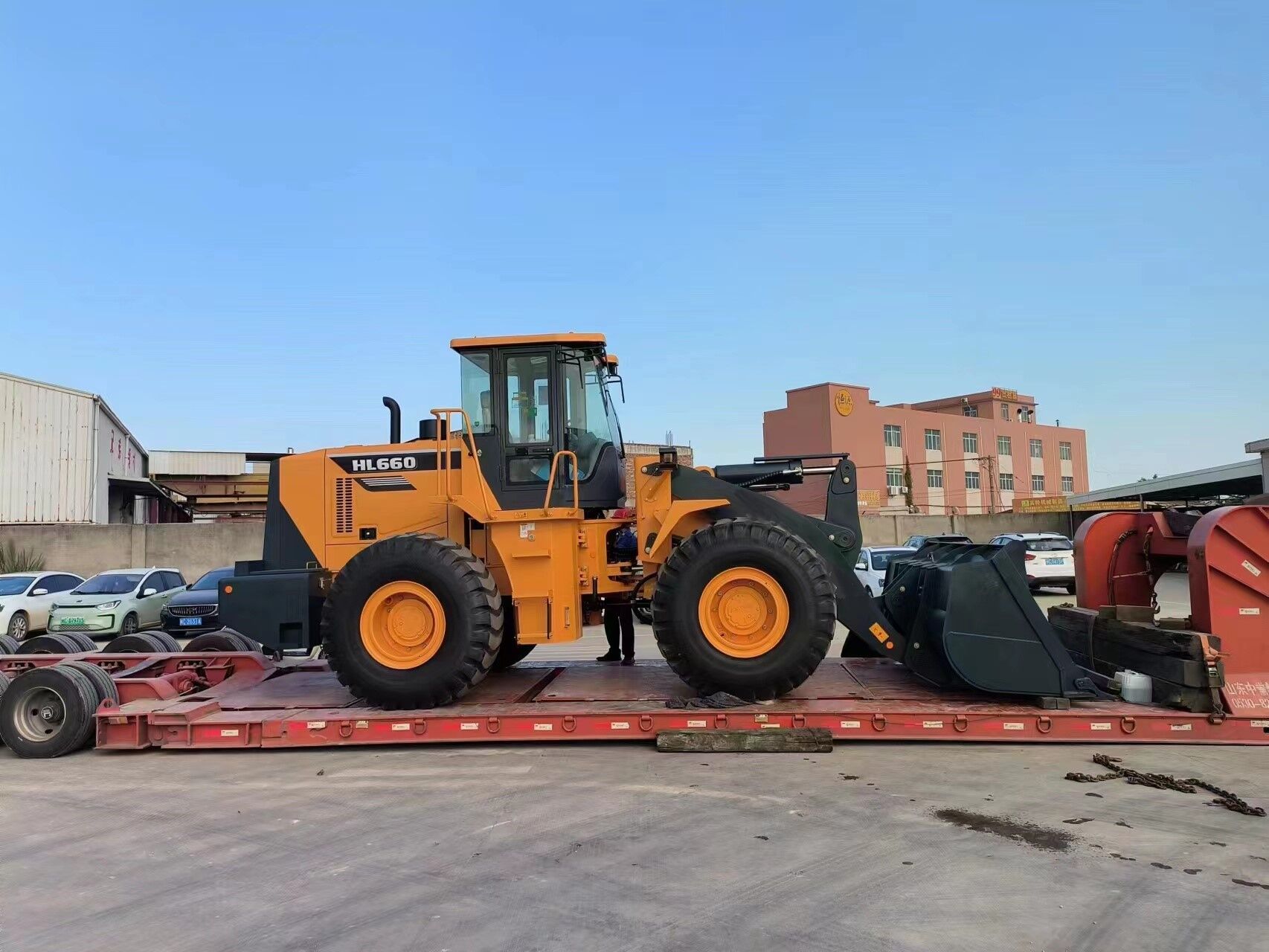 Wheel Loader 5 Ton 6ton Front End Loader Hl660l Hl665l For Sale, Front ...