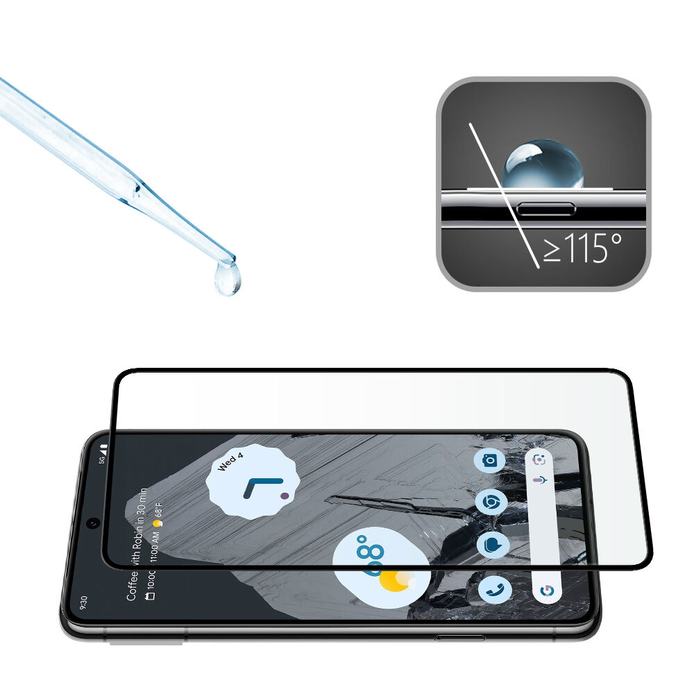 For Sony/oppo/nokia/lg Uncompromised Feel Black Silk Frame Screen ...